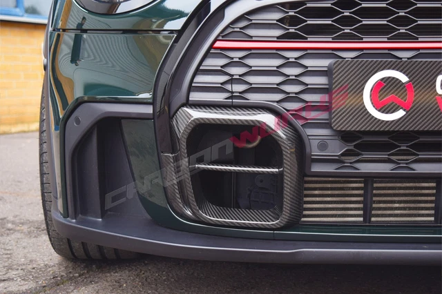 MINI COOPER S JCW F54 F55 F56 F5X LCI 2 Carbon Fibre Front Bumper Ducts ...