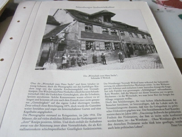 NÜRNBERG DOKU 6034 Die Wirtschaft zum Hans Sachs in Wöhrd EUR 5,90 ...