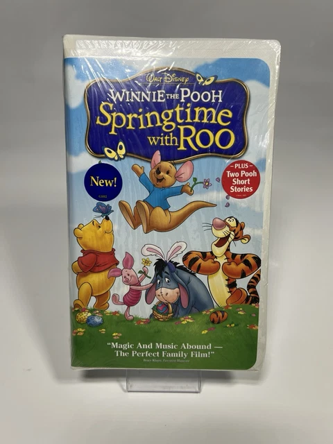 DISNEY - WINNIE The Pooh: Springtime With Roo Animated Vhs Video Egg ...
