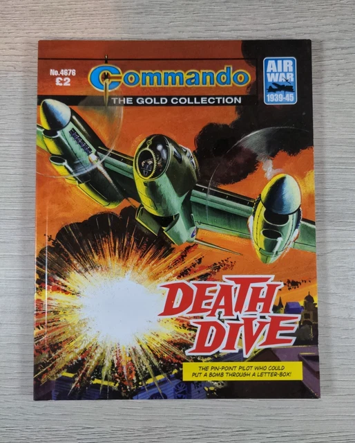 COMMANDO COMIC ISSUE Number 4676 Death Dive £4.45 - PicClick UK