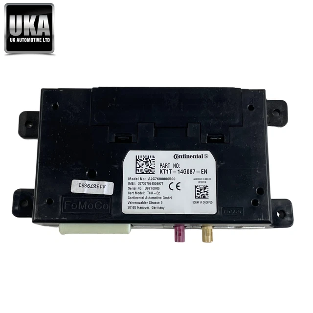 BT MODULE FORD Transit Custom Mk8 Bluetooth Ecu 2018 - 2023 Kt1T-14G087 ...