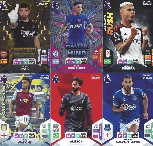 PREMIER LEAGUE ADRENALYN XL Plus Cards 2024 23 24 Panini Base Team #10 ...
