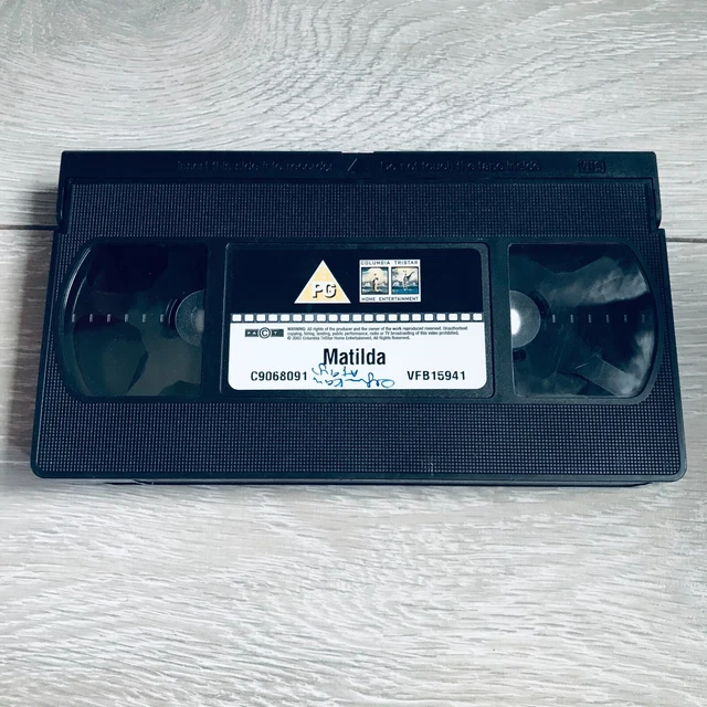 ROALD DAHLS. MATILDA - VHS Video Tape. No cassette cover. £6.99 ...