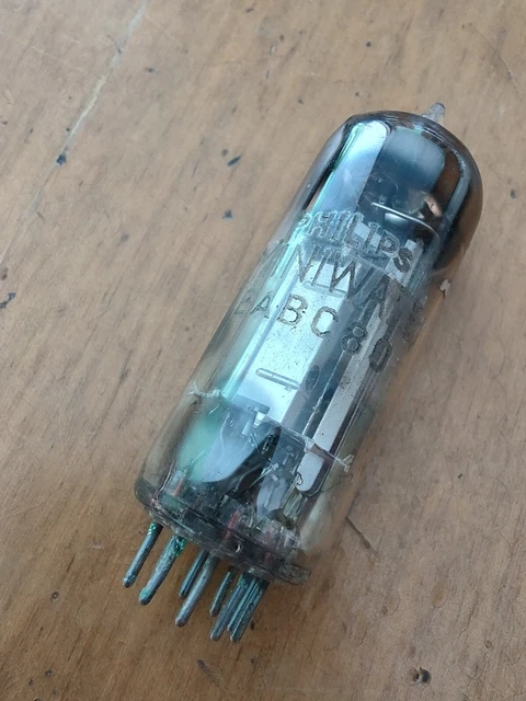 #47 PHILIPS EABC80 Miniwatt valvola termoionica EUR 9,00 - PicClick IT