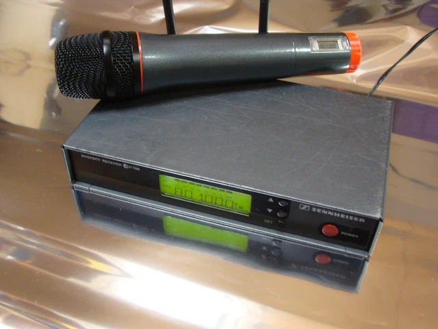 SENNHEISER EW100 MIT Handmikro SKM100 G1 gebraucht Funkmikro UPDATE ...