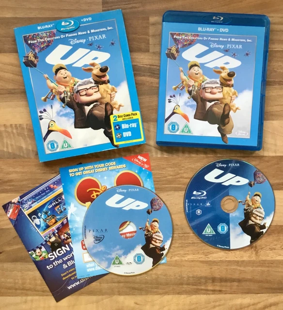 UP - DISNEY Pixar 2 Disc Blu-Ray & Dvd Combi Pack Including Outer ...
