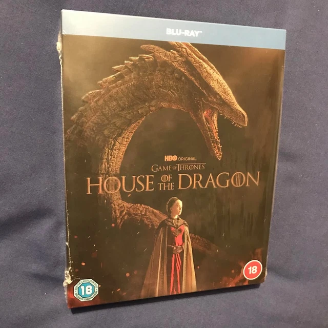 HOUSE OF THE Dragon Complete First Season Blu-ray 4 Disc Set + Slipbox ...