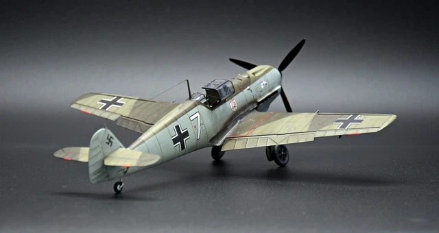 PRO BUILT MODEL Messerschmitt Bf 109 E3 Eduard 1/48 scale EUR 190,00 - PicClick IT
