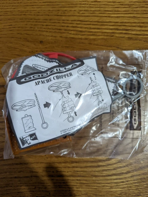 KFC GODZILLA "Apache Chopper" Very Rare-1998-New Sealed £16.32 ...