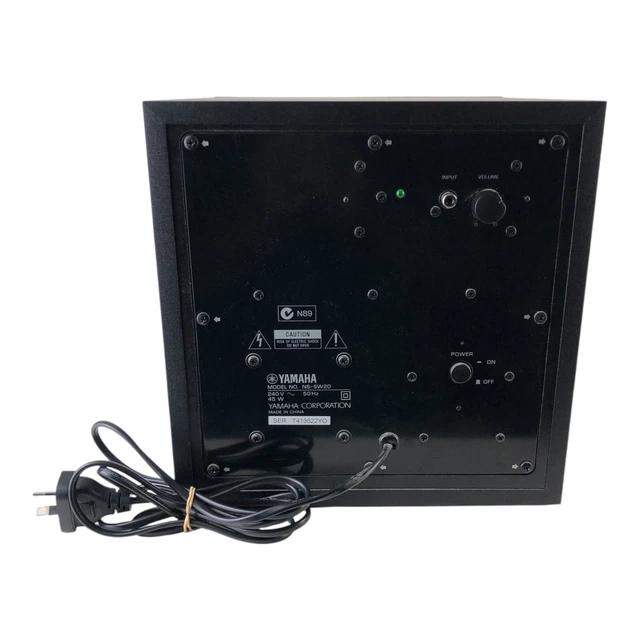 YAMAHA NS-SW20 POWERED Active Subwoofer 45w Tested Free Postage $149.99 ...