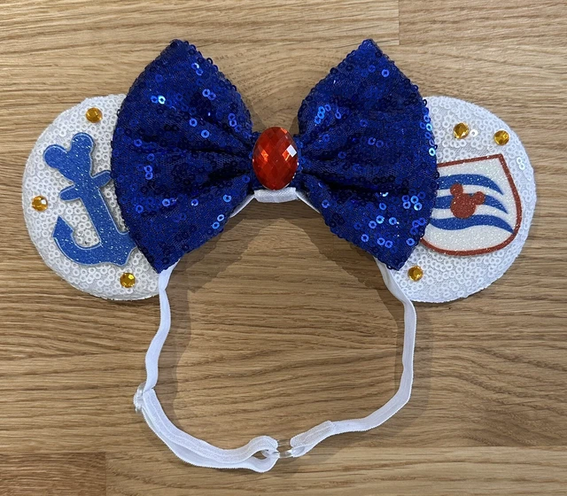 CRUISE ADJUSTABLE MOUSE Ear Headband Disney Inspired Minnie Mickey ...
