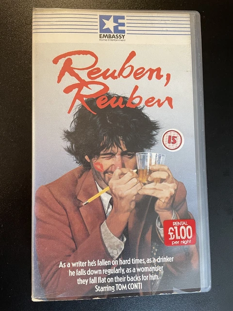REUBEN, RUEBEN (VHS) 1983 Tom Conti, Kelly McGillis, Rare Vintage ...