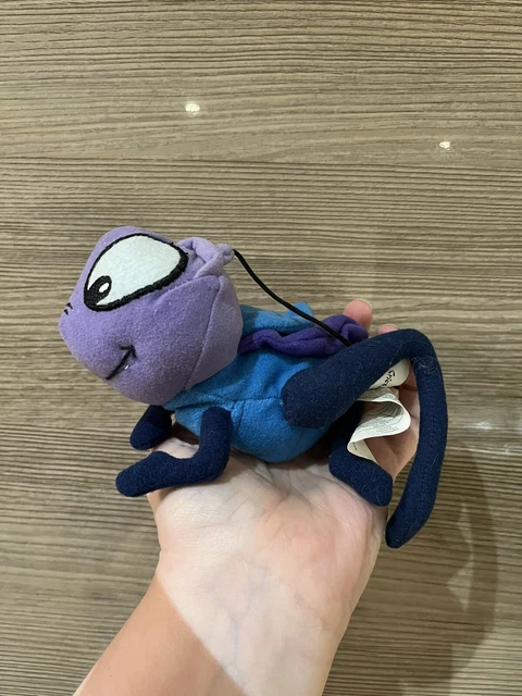 THE DISNEY STORE Mulan Crickee Cricket Bug Soft Beanie Plush Toy RARE ...
