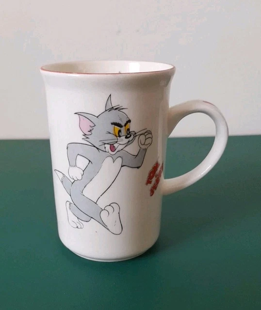 VINTAGE TOM AND Jerry Cartoon 1990 Collectable Mug - 10.5cm x 7 cm ...