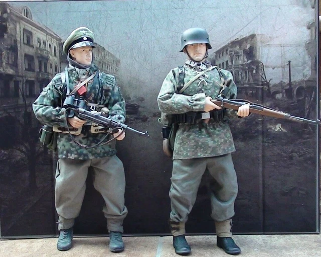 1/6TH SCALE DRAGON Action Figures Untersturmführer & Unterscharführer ...