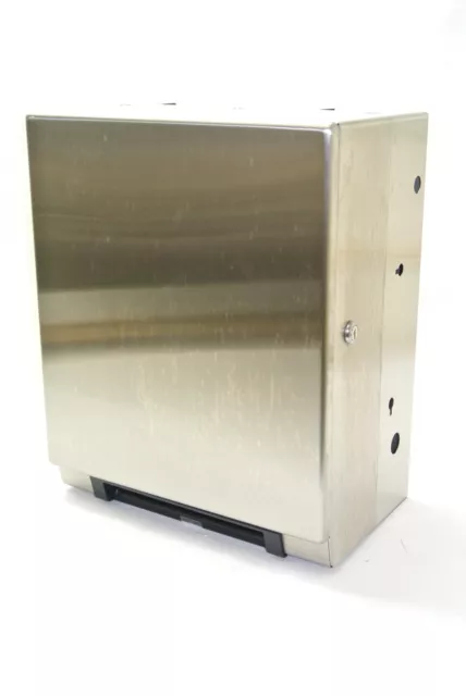 STAINLESS STEEL, TOUCH-FREE, Paper Towel Dispenser, Satin Finish, MADE ...