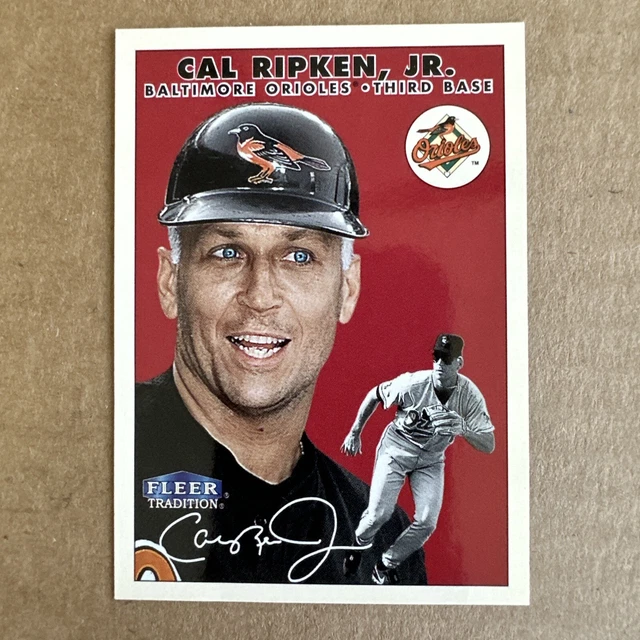 CAL RIPKEN JR 2000 Fleer Tradition Baseball Twizzlers #2 Orioles de Baltimore EUR 0,91 - PicClick FR