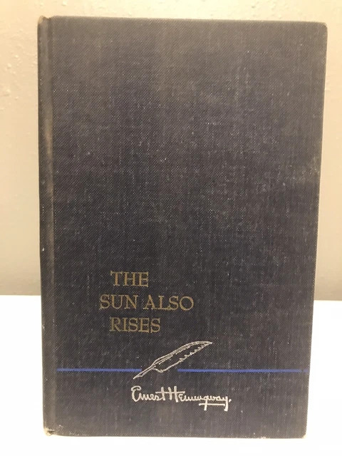 THE SUN ALSO Rises von Ernest Hemingway 1954 Scribner's Hardcover EUR ...
