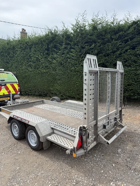 BRIAN JAMES DIGGER Plant Trailer 10x6 like ifor Williams £2,556.70 ...