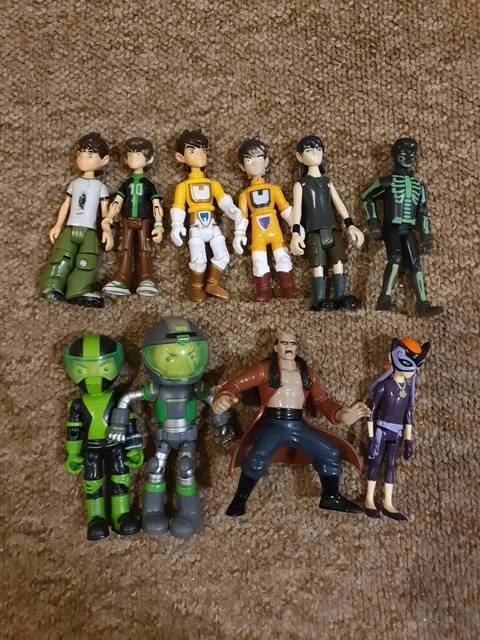 CARTOON NETWORK BEN 10 Alien Force Action Figures Bundle Kids Toy Job ...