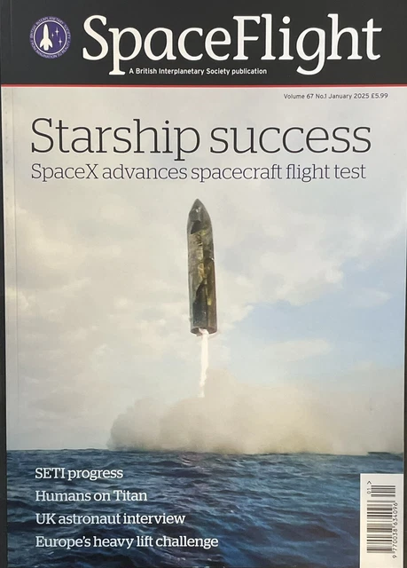 SPACEFLIGHT MAGAZINE ISSUE January 2025 £10.99 - PicClick UK SPACEFLIGHT MAGAZINE ISSUE January 2025 £10.99 - PicClick UK