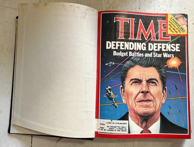 121, TIME BOUND Magazine Book, Apr - June 1983, Reagan £45.48 - PicClick UK
