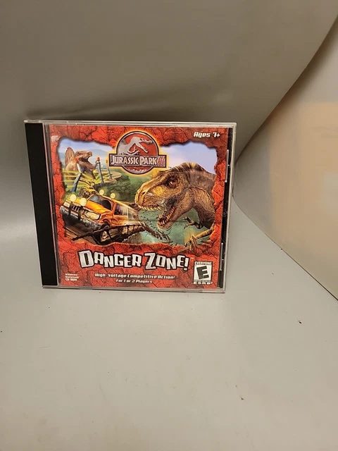 JURASSIC PARK III: Danger Zone (Windows/Mac, 2001) CD-ROM Videogioco ...