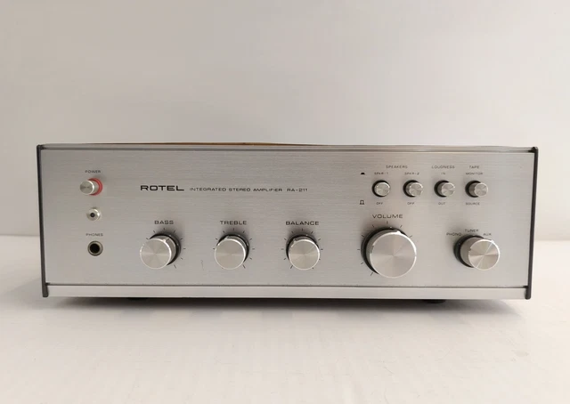 ROTEL RA-211 AMPLIFICATORE integrato. Vintage EUR 96,00 - PicClick IT