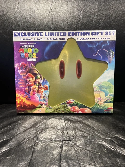 SUPER MARIO BROS Movie Blu Ray / DVD Walmart Exclusive Limited Gift Set ...