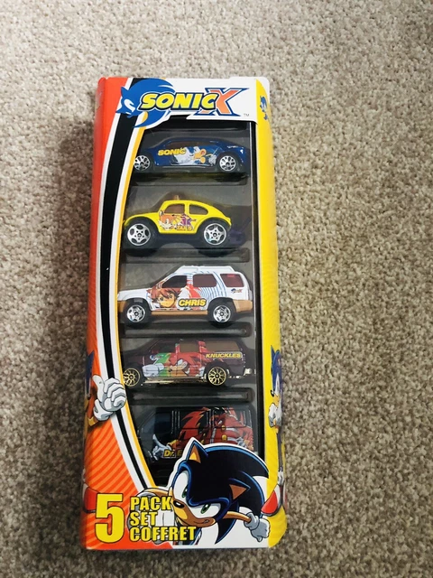 SEGA SONIC THE Hedgehog Sonic X Matchbox 5 Car Set New Sealed Rare £47. ...
