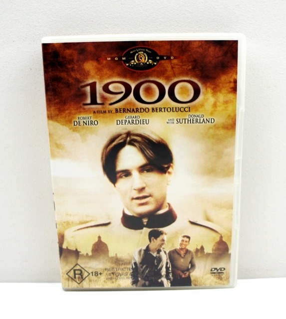 1900 DVD 1976 Robert De Niro Gerard Depardieu Region 4 PAL Rare - Free ...