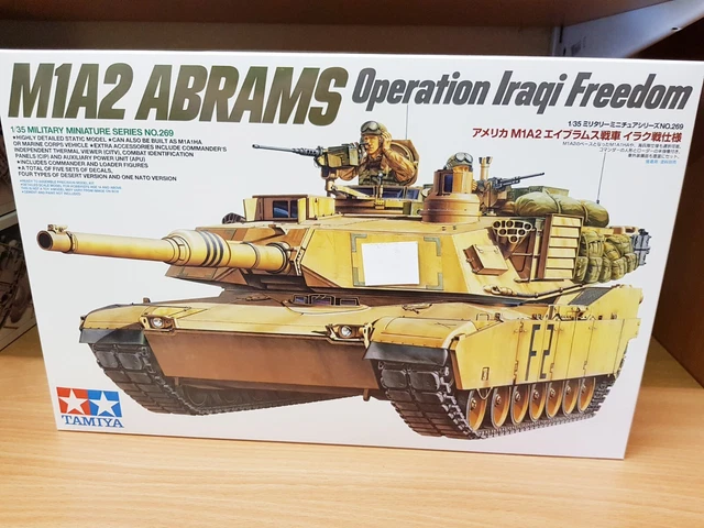 35269 TAMIYA 1:35 Scale U.S. M1A2 Abrams MBT Operation Iraqi Freedom £37.00 - PicClick UK