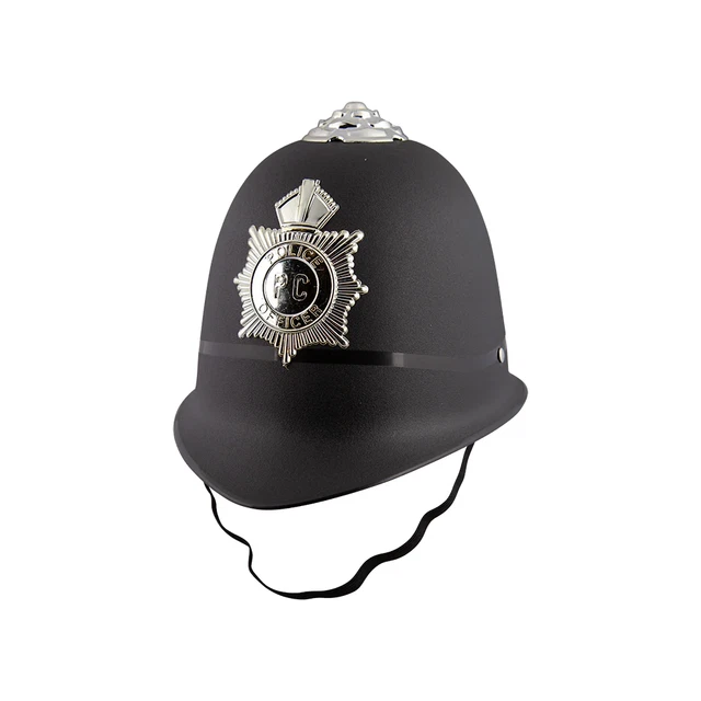 CHILD POLICE BOBBY Hat Police Officer Kids Occupation Policeman Fancy ...