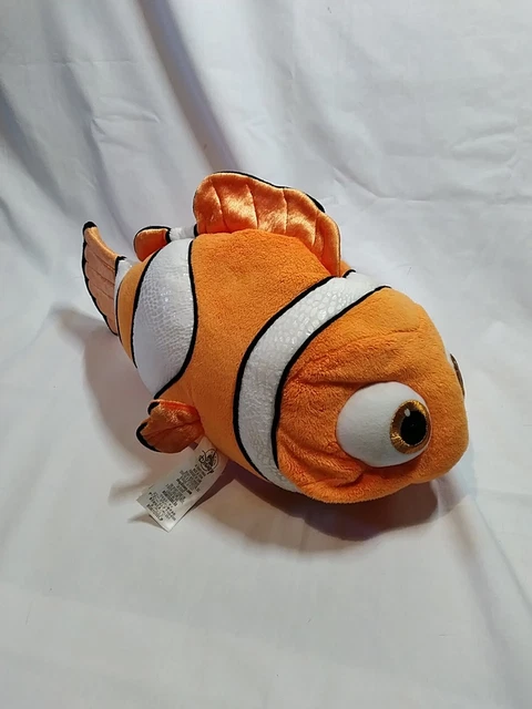 NEMO PLUSH -PIXAR Finding Nemo Disney Store Genuine Soft Toy- 16” Inch ...