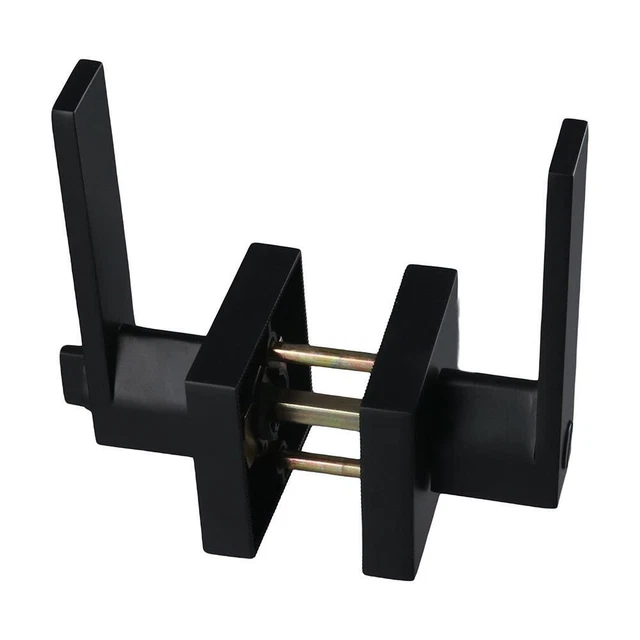 BATHROOM SQUARE HEAVY Duty Door Handle Lock Lever Lock Door Knob Door ...
