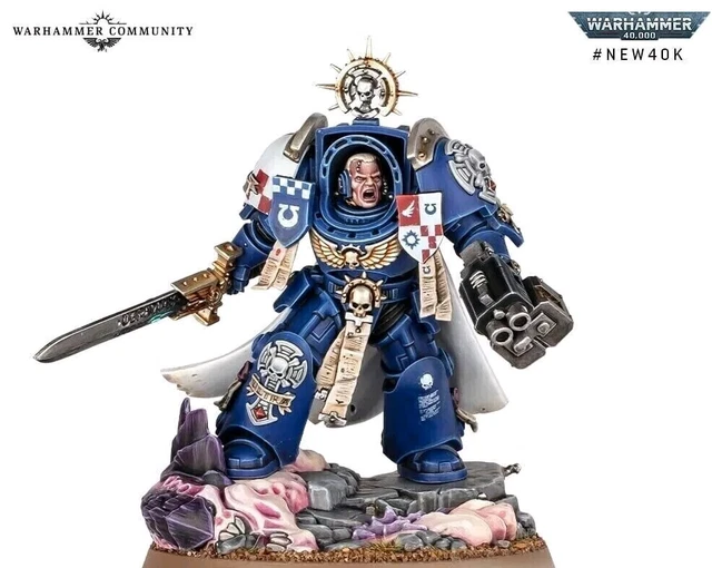 WARHAMMER CAPTAIN IN Terminator Armour ON SPRUE £6.99 - PicClick UK