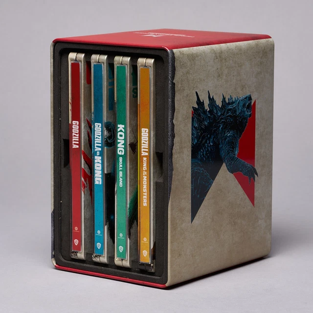 MONSTERVERSE 4K ULTRA HD Blu ray Steelbook 4 Film Boxset EUR 99,59 ... MONSTERVERSE 4K ULTRA HD Blu ray Steelbook 4 Film Boxset EUR 99,59 ...