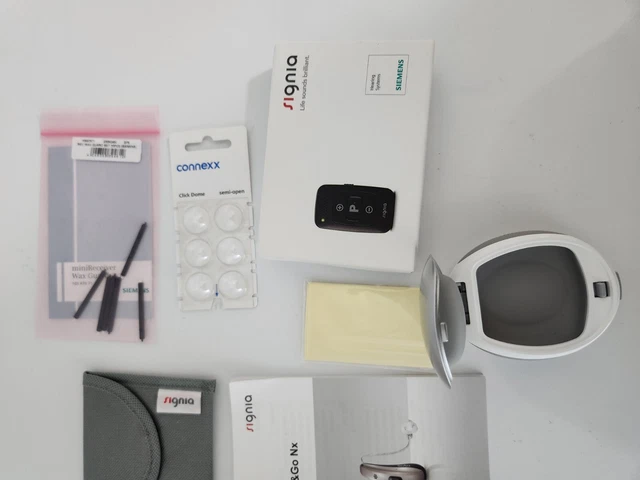 NEW IN BOX Siemens Signia miniPocket Remote Control and case $190.00 ...