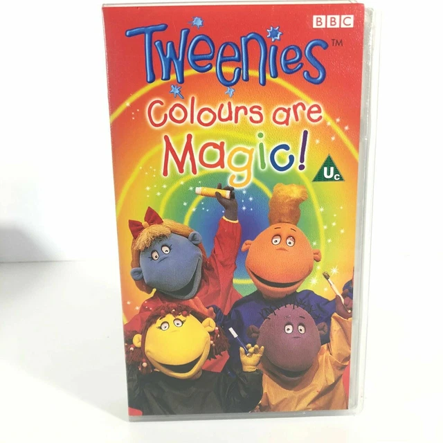 TWEENIES COLOURS ARE Magic Video Vhs Rare Animated Childrens Cartoon ...