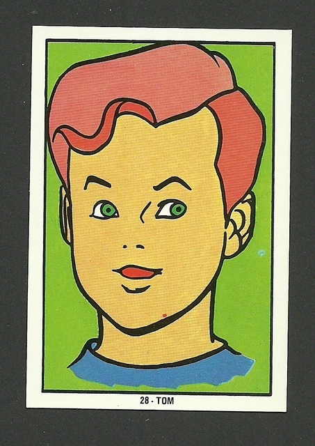 MOBY DICK TOM Vintage 1973 Hanna Barbera Spanish Card #28 $12.95 ...