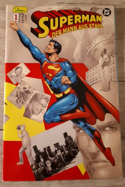 SUPERMANN-DER MANN AUS Stahl--Heft 1------Dino Comic EUR 2,50 - PicClick DE