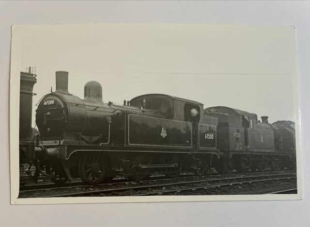 BR RAILWAY LOCOMOTIVE Photograph - 69720 N7 Class Stratford - E112 £3. ...