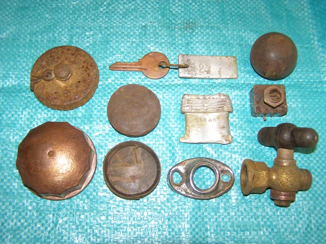 WW II WW2 Original relics from German bunker. Battlefield relics from ...