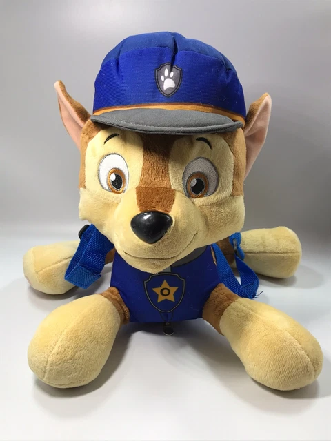 PAW PATROL CHASE Back Pack Plush Nickelodeon £9.95 - PicClick UK