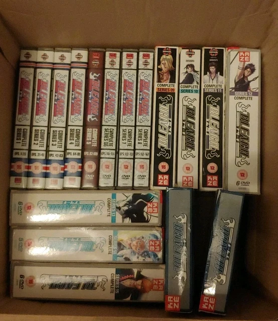 BLEACH - COMPLETE Anime Series Set Collection DVD Boxset Season 1-16 ...