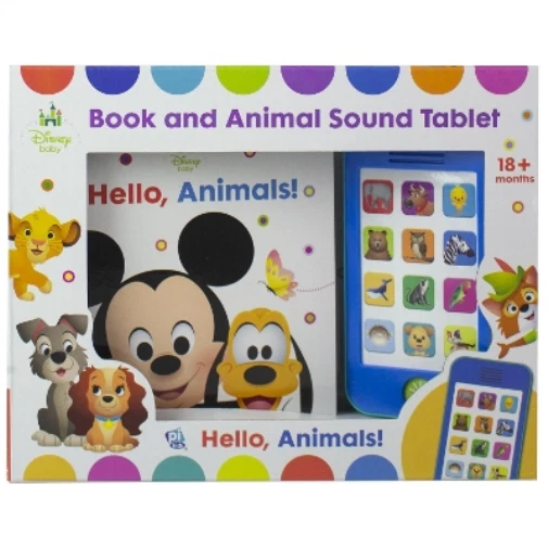 DISNEY BABY: HELLO, Animals! Book and Animal Sound Tablet (Mixed Media ...