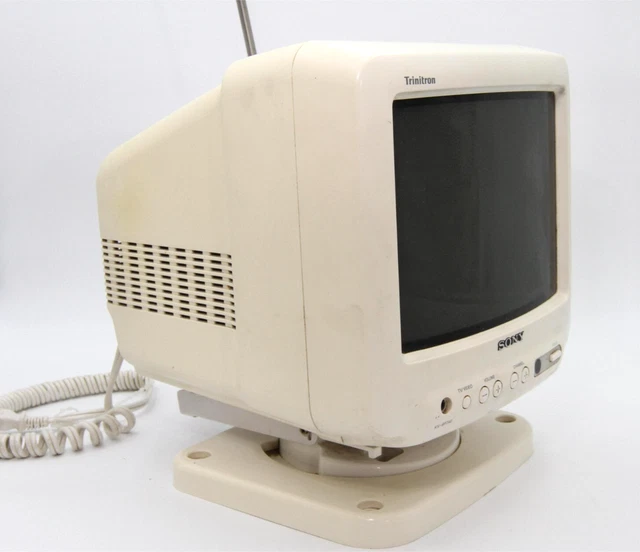 VINTAGE SONY TRINITRON Color TV Model KV-9PT40 on Swivel Base £157.99 ...