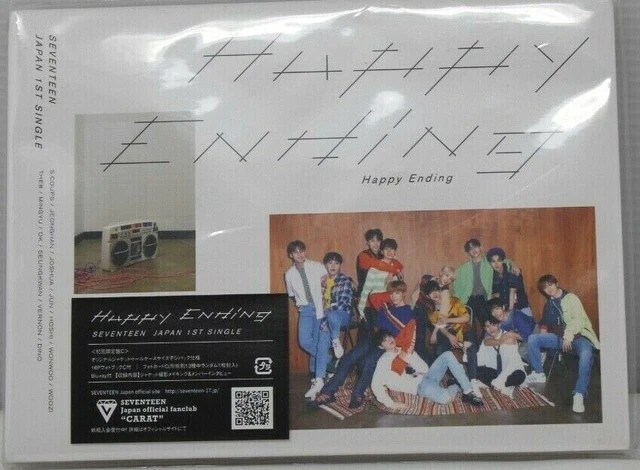 SEVENTEEN HAPPY ENDING Limited Edition Type C CD+Blu-ray+Photobook ...