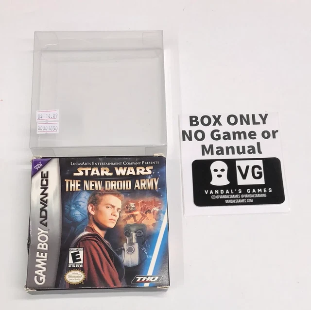 GBA - STAR Wars le nouveau droïde armée Nintendo Gameboy Advance boîte ...