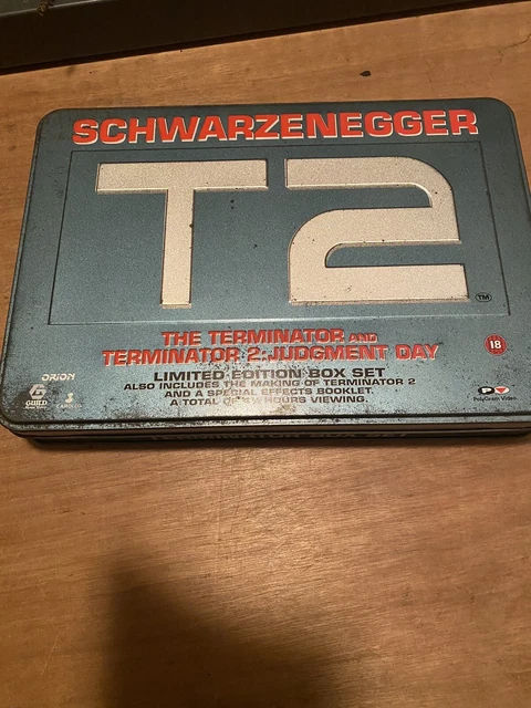 TERMINATOR T2 LIMITED Edition Box Set VHS And Booklet - Rare And VGC £ ...